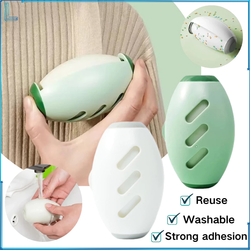 Washable Reusable Dust Roller for Multi-Surface Cleaning Pet Hair Lint ...