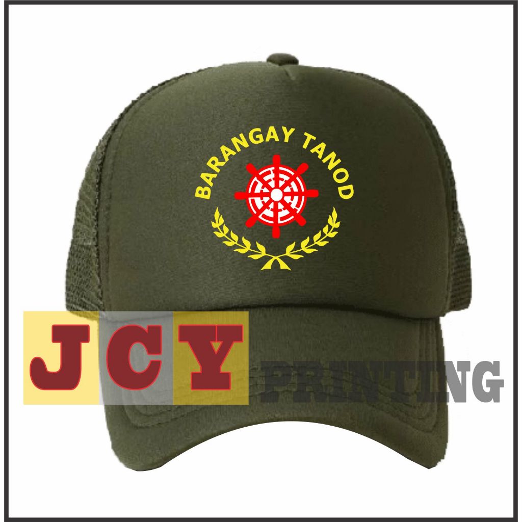 BARANGAY TANOD HIGH quality net cap mesh cap truckers cap | Shopee ...