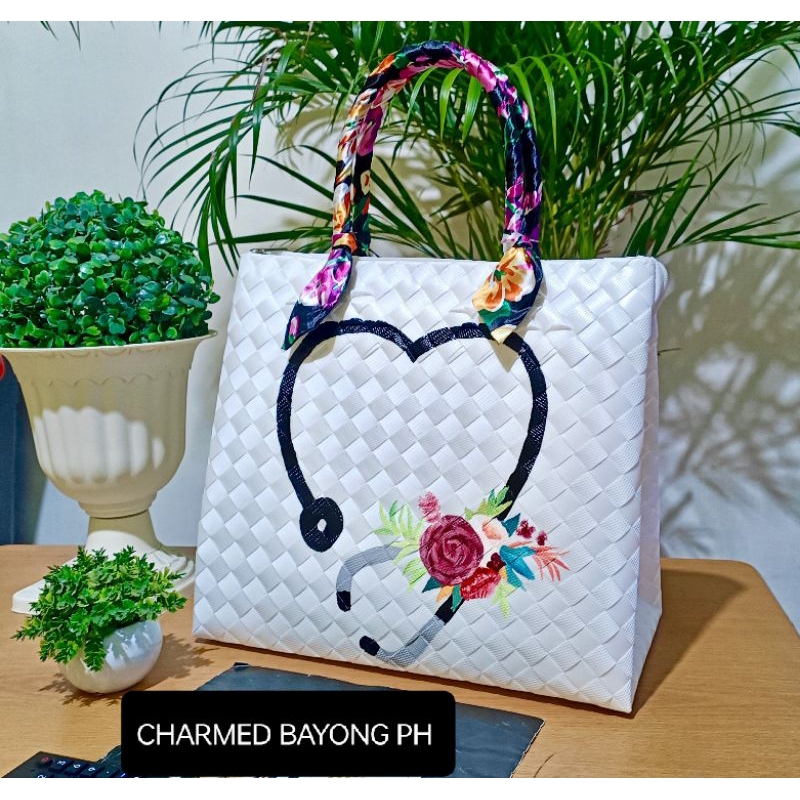 MODERN BAYONG DOCTORS BAG/ STETHOSCOPE DESIGN /NATIVE BAG//GIFT IDEAS ...