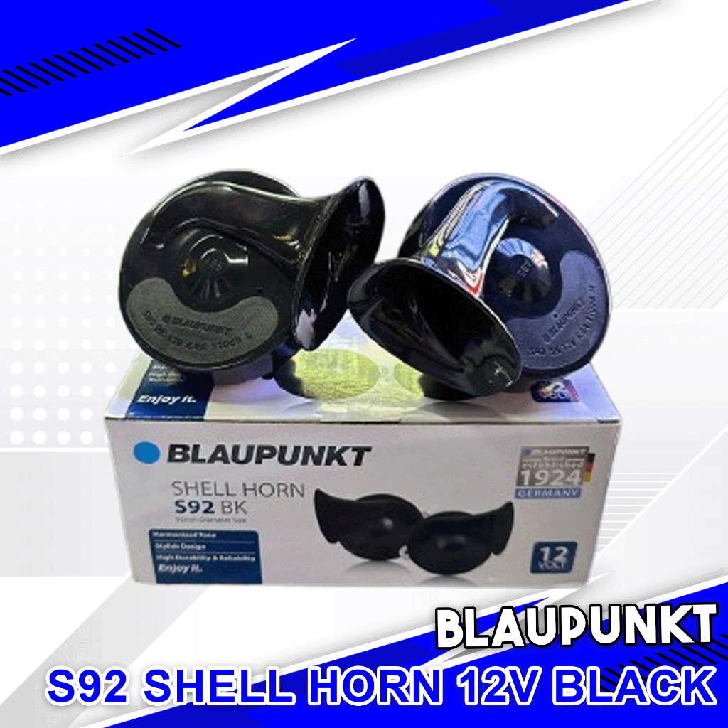 BLAUPUNKT S92 SHELL HORN 12V RED/BLACK | Shopee Philippines