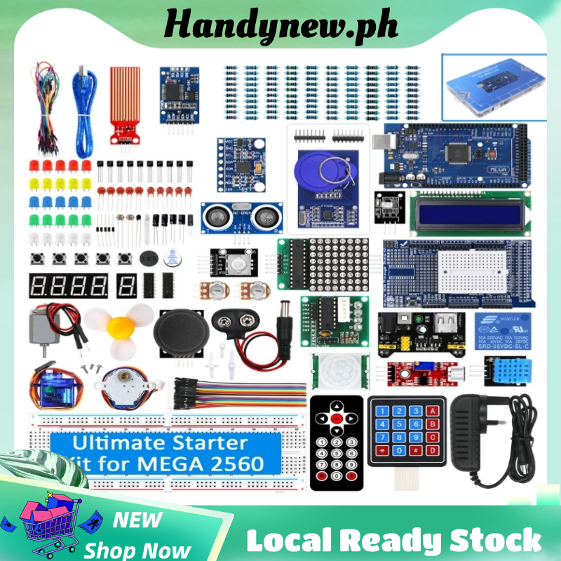 Mega 2560 Project Starter Kit For Mega328 Nano With Tutorial Compatible Arduino Ide | Shopee ...