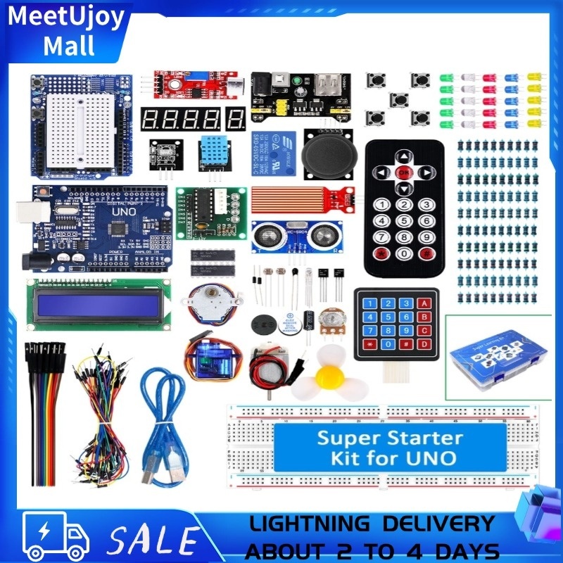 Super Starter Kit/Learning Kit For Uno R3 Projects Arduino With Tutorial | Shopee Philippines