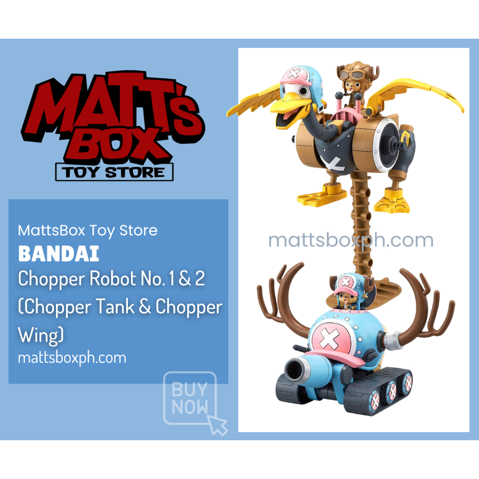 [0225] Bandai CHOPPER ROBOT 1 & 2 (CHOPPER TANK & CHOPPER WING ...