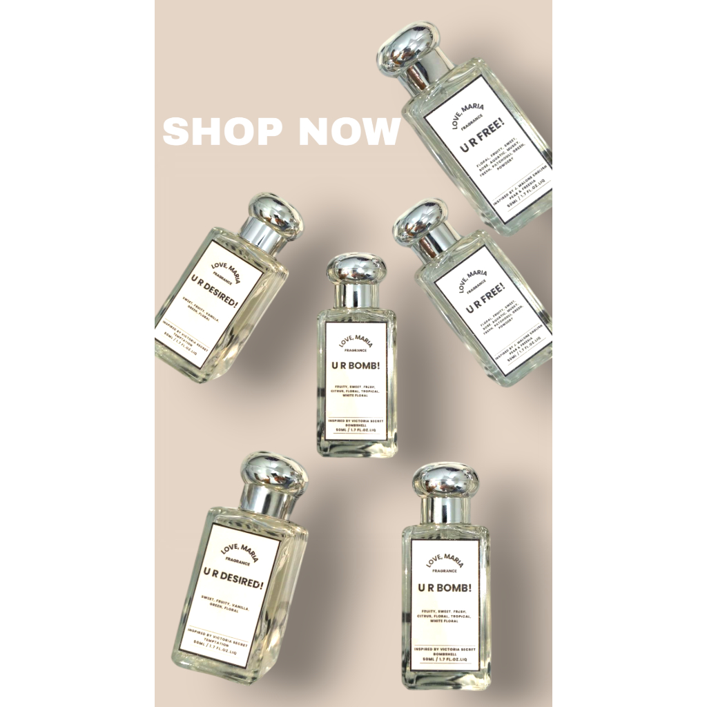 Love, Maria Fragrance - OIL BASED PERFUME. For WOMEN | Shopee Philippines