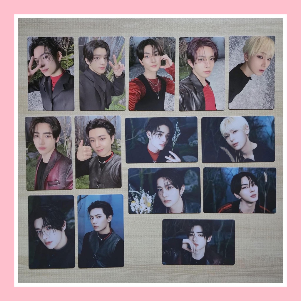 ENHA Walk The Line World Tour Trading Card Set Selfie Special Gift ...