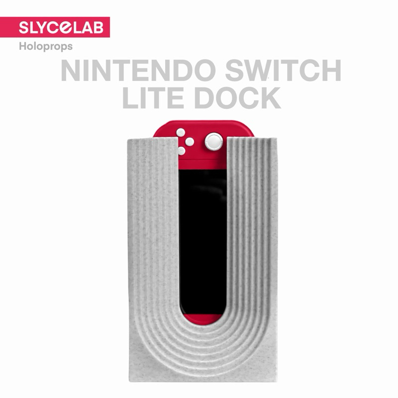 SLYCELAB Modern Nintendo Switch (Lite) Dock 3D Printed Switch Stand ...