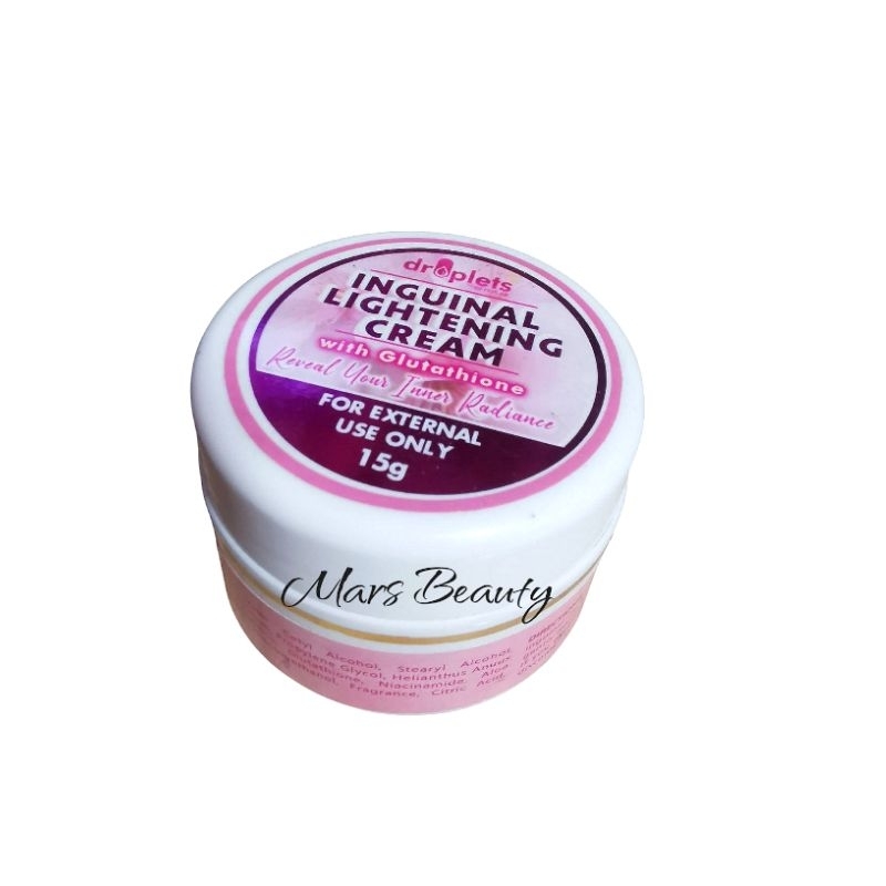 Inguinal Lightening Cream 15g by Droplets | Shopee Philippines