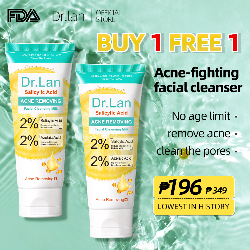 Salicylic Acid Acne-Fighting Face Cleanser, 100ml | Deep Cleansing ...