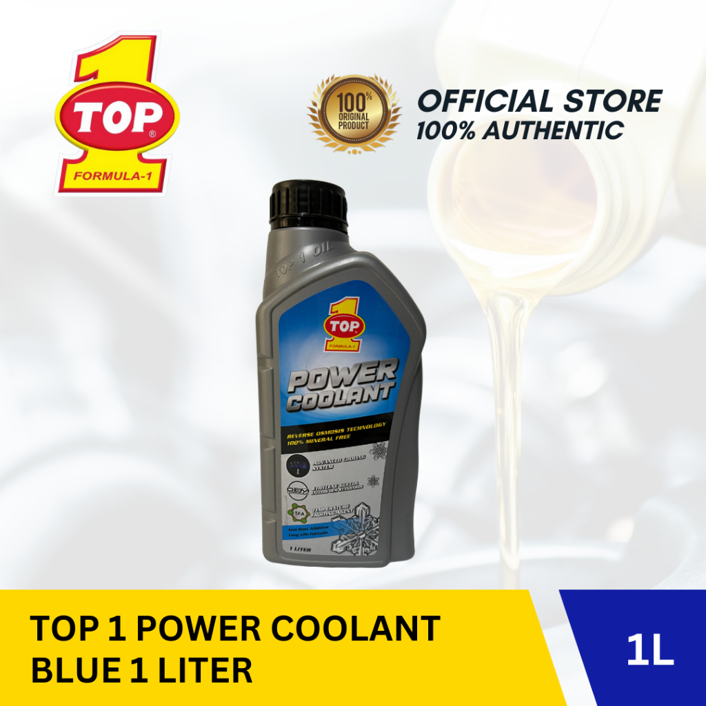 Top One Formula- Long Life Radiator Power Coolant (BLUE) 1 Liter ...