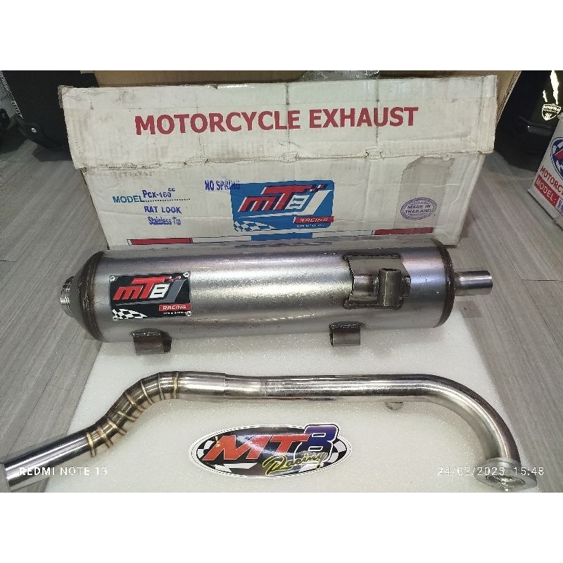MT8 PIPE FOR PCX-160 RAT LOOK MT8-5 | Shopee Philippines