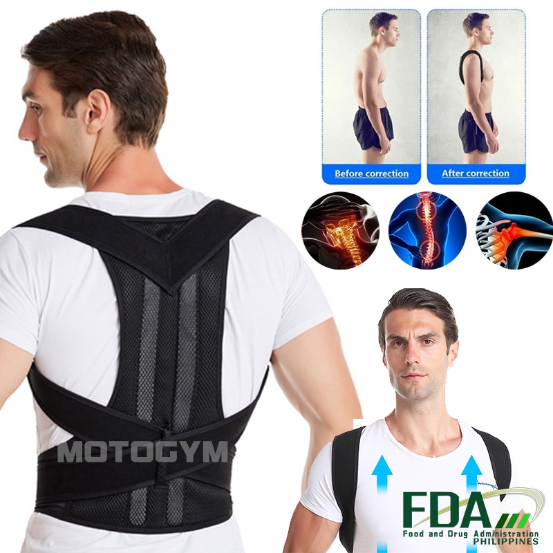 Adjustable Posture Corrector Shoulder Back Support Posture Corrector ...