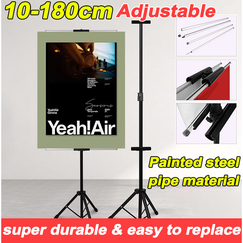 Double sided Board Banner backdrop stand KT Pedestal Stand Poster ...