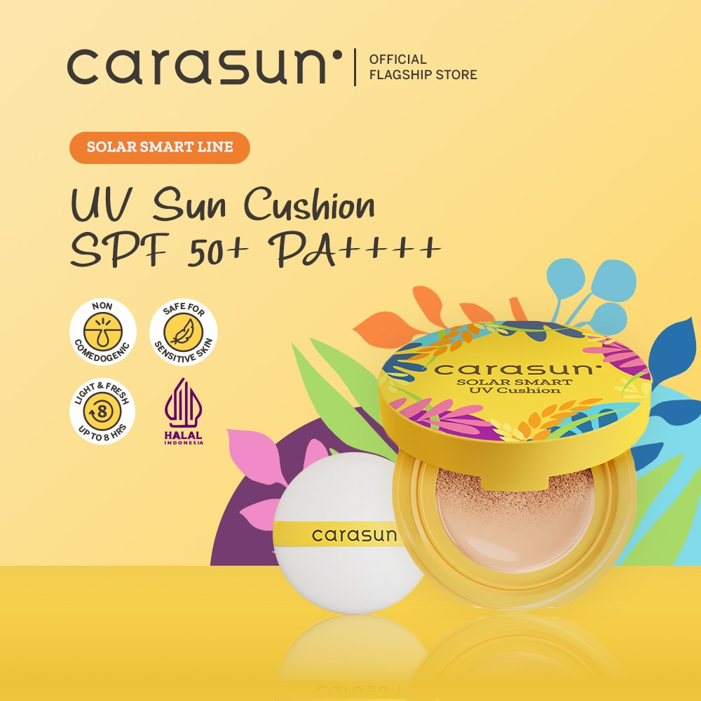 Carasun Solar Smart UV Sun Cushion SPF 50+ PA++++ 15g | Shopee Philippines