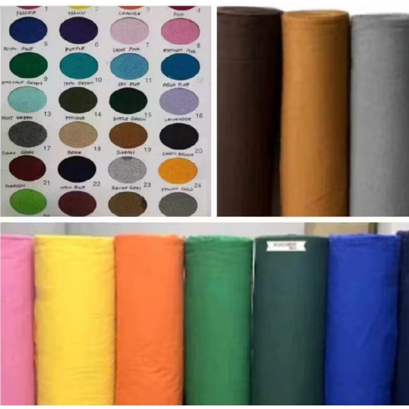 COLORED CANVAS FABRIC CODE: #1600 60' INCHES WIDTH (SOLD PER YARD ...