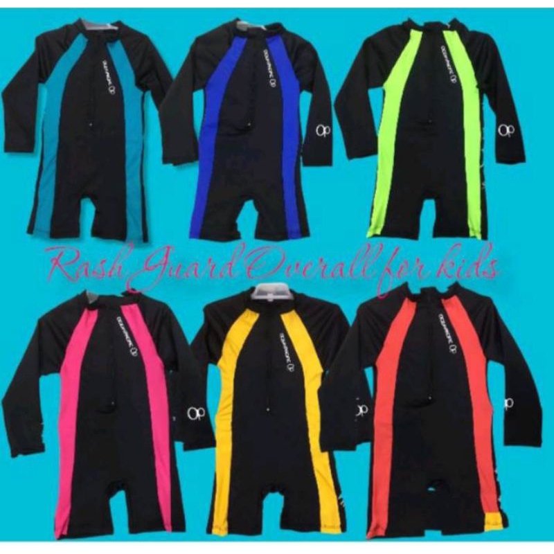 Overall Rash guard for kids boy and girl(2 to 10 yrs old)per piece ...
