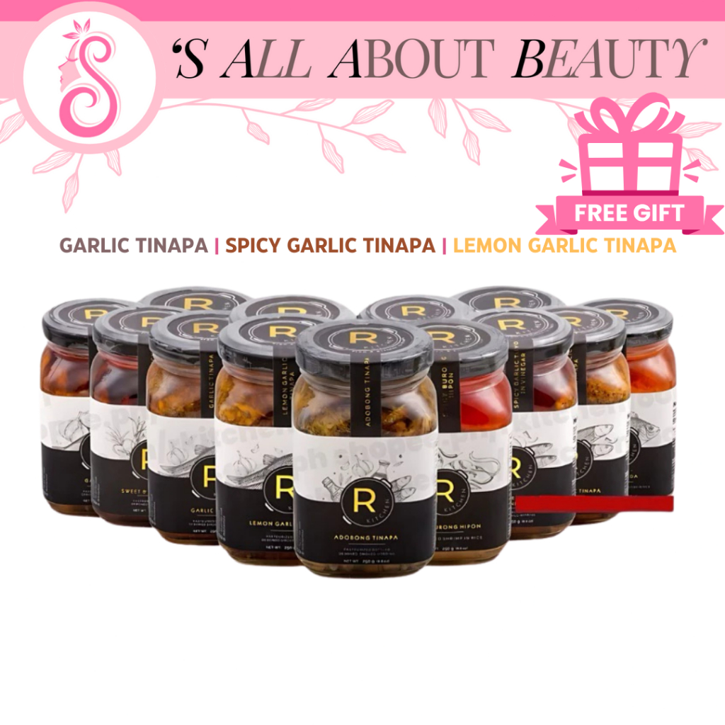 R Kitchen Premium Gourmet |Garlic Tinapa Spicy | Adobong Tinapa | Lemon ...