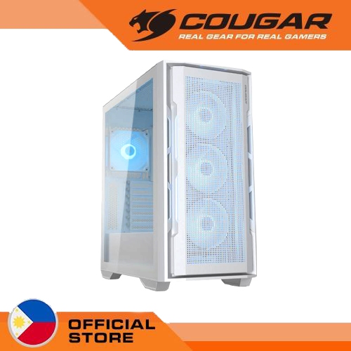 COUGAR UNIFACE RGB MESH W/TG-SIDE MID-TOWER GAMING CASE/USB-C/MAT-X ...