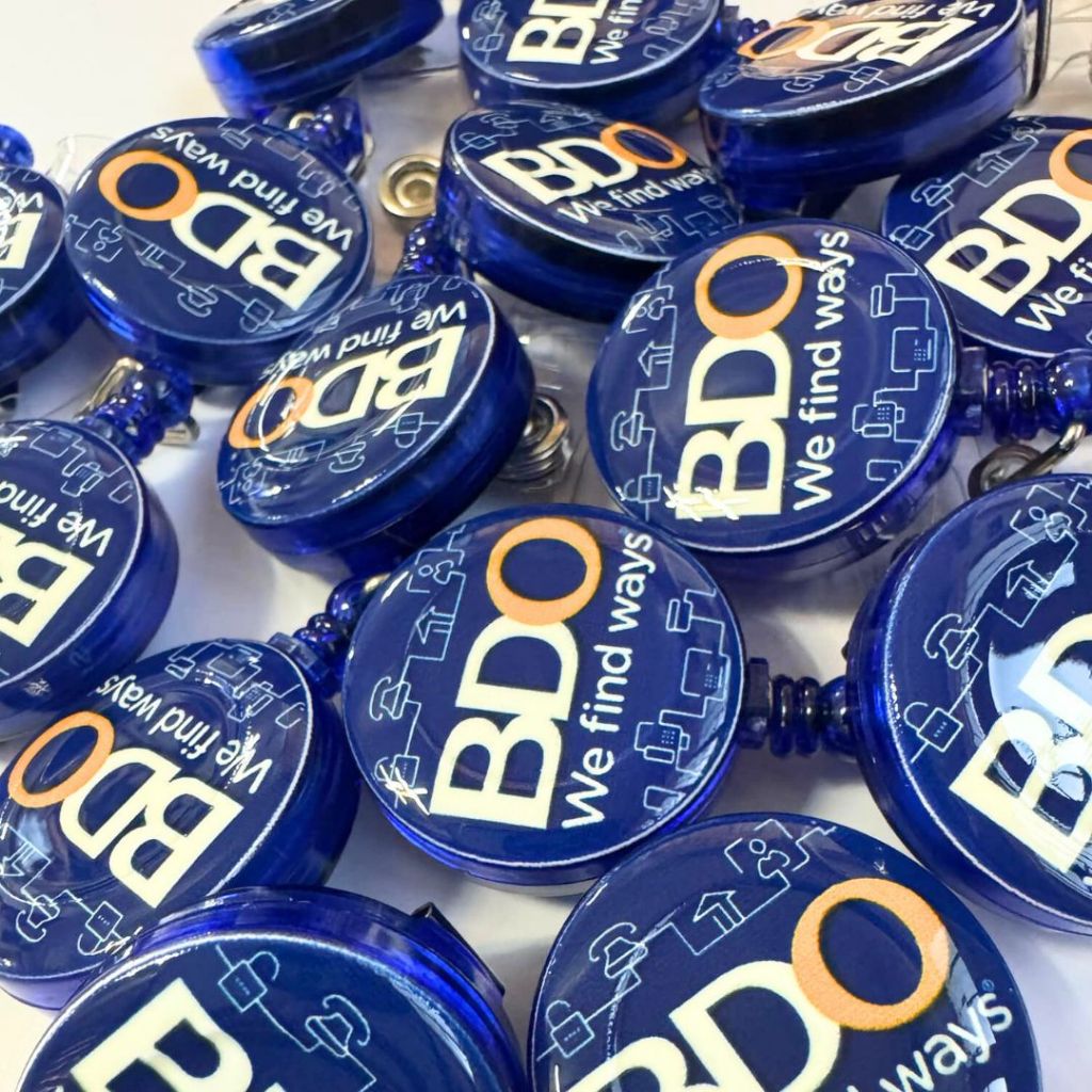 Wholesale BDO Id Badge Name tag Id Holder Pull Out Round Retractable Id ...