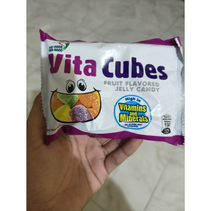 Vita Cubes Fruit Jelly Candy 50g | Shopee Philippines