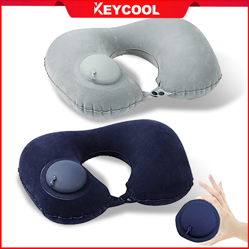 Keycool Press Type Inflatable Pillow Travel Air Pillow Cushion Camp ...
