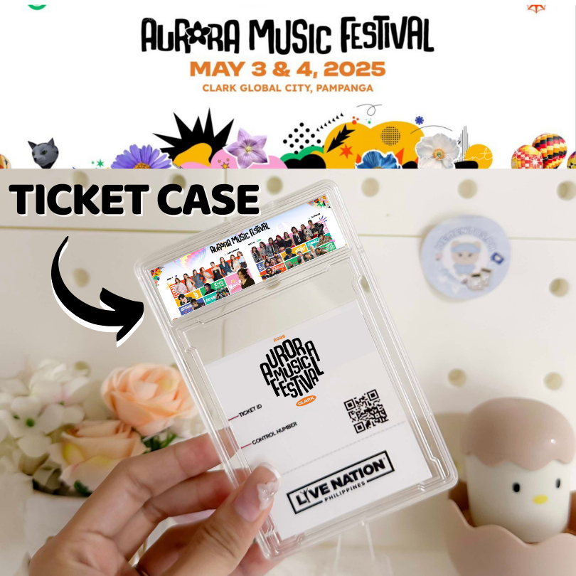 AURORA MUSIC FESTIVAL Concert Ticket Frame/ Photocard Frame with Stand ...