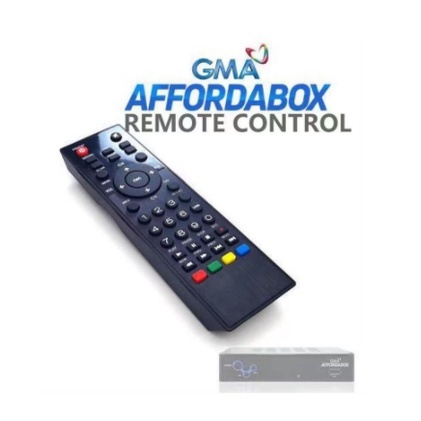 Original GMA Affordabox Remote Control GMA NOW GMA AFFORDABOX REMOTE ...
