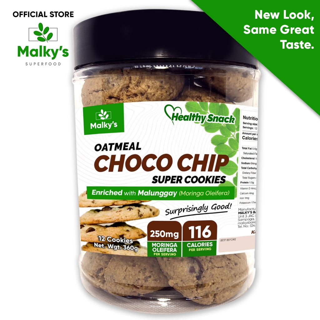 Boost Milk Supply - Choco Chip Lactation Cookies by Malky's | Shopee ...