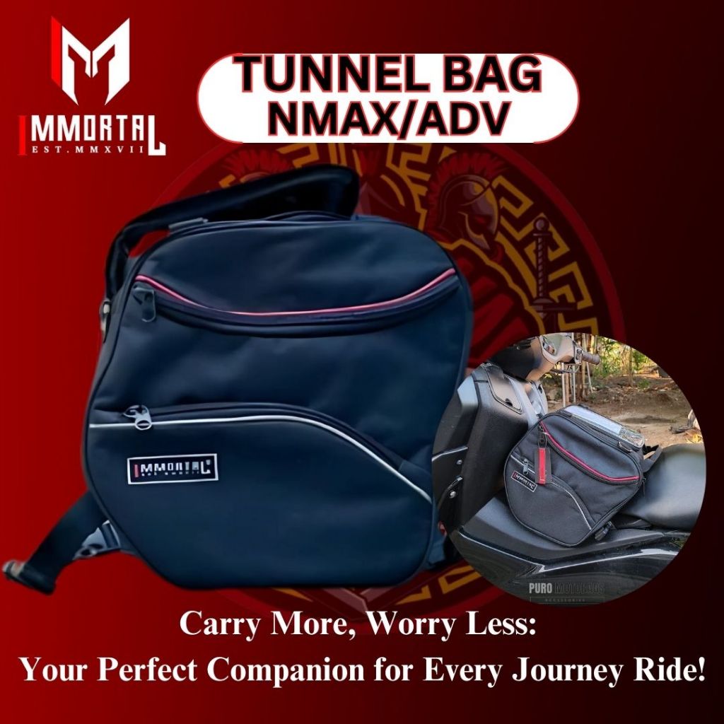 Tunnel/Center Bag for PCX, Nmax, Aerox, ADV & More – Versatile Sling ...