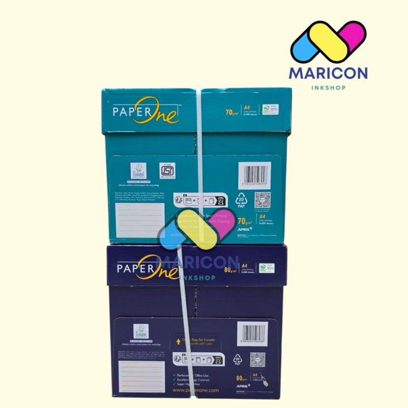 BONDPAPER PAPERONE 5 reams 70gsm or 80gsm | Shopee Philippines