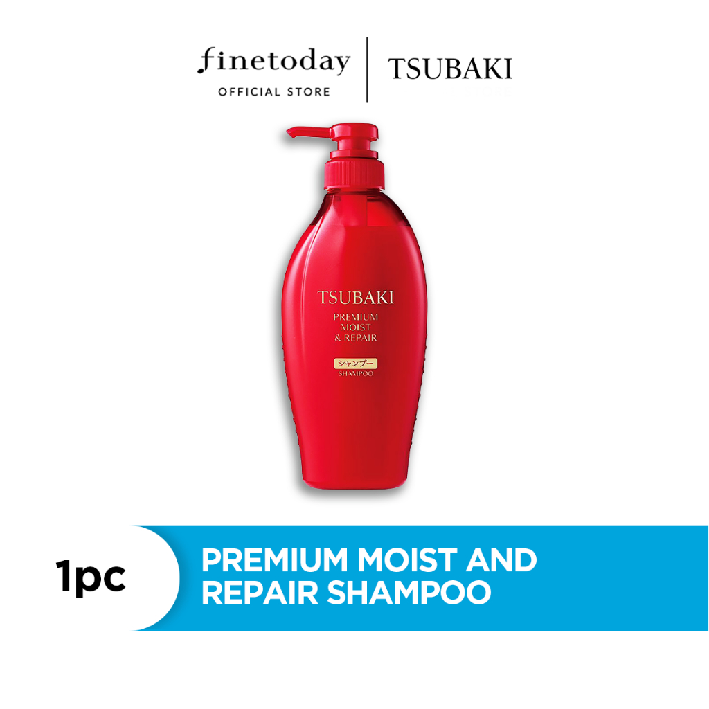 TSUBAKI Premium Moist & Repair Shampoo 450ml | Shopee Philippines