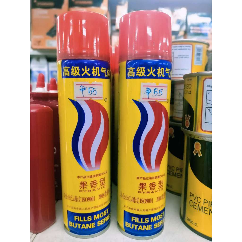 Pyramid Sure Flash Excel Ko-Nice Butane Gas/Fills Most Butane Series ...