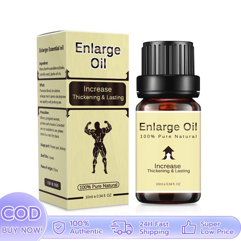 Enlarge Oil 10ml 100% Organic and Natural | Shopee Philippines