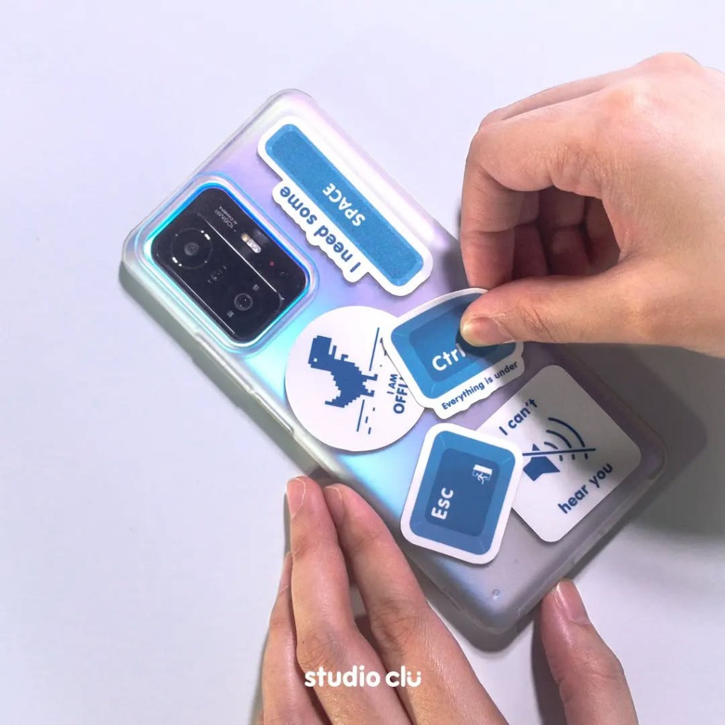 I Am Offline Vinyl Sticker Set | Matte Waterproof Journal Laptop ...