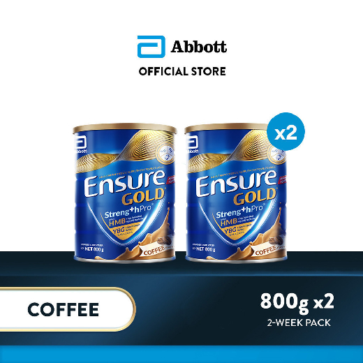 Ensure Gold with Streng+hPro Coffee 800G For Adult Nutrition Bundle of ...