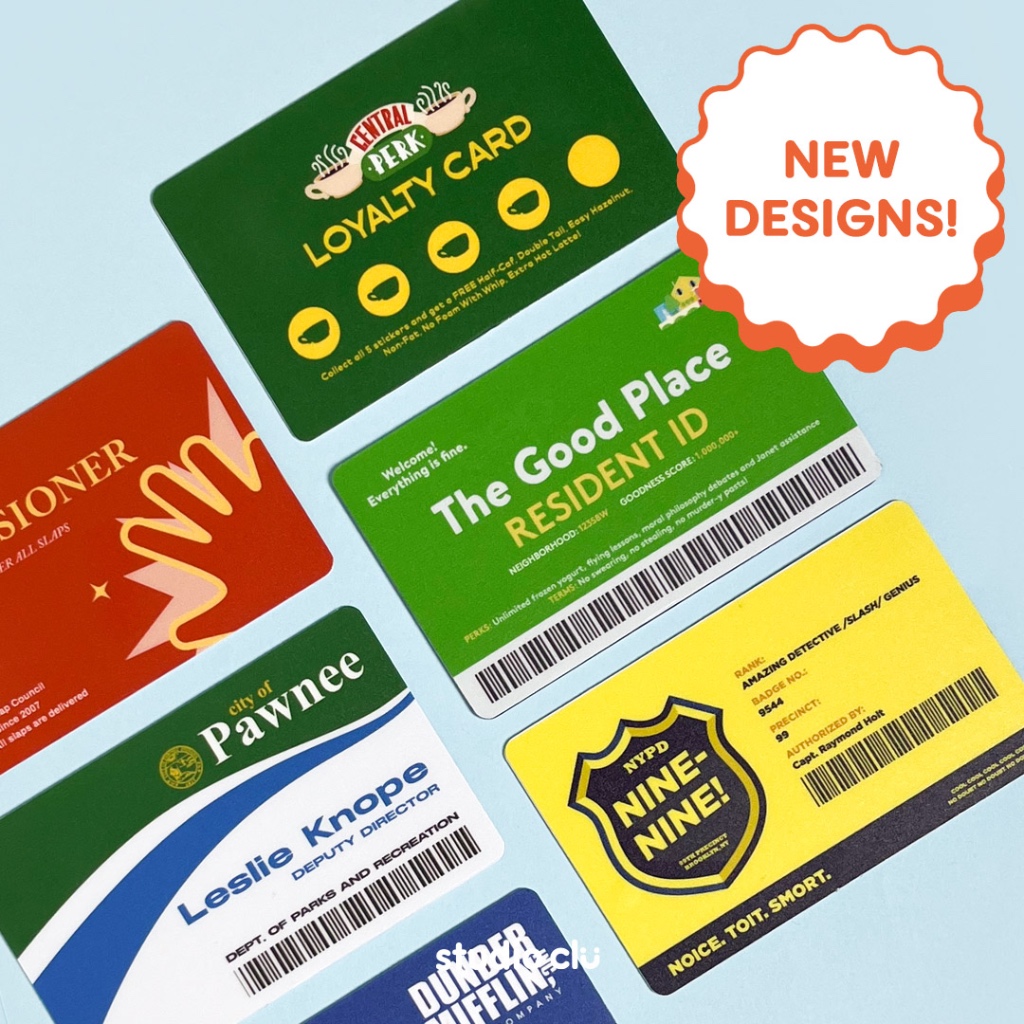 FRIENDS / THE OFFICE / THE GOOD PLACE / B99 Sitcom Beep Card Deco Vinyl ...