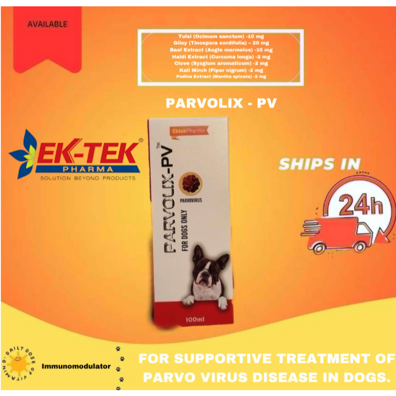 Parvolix-Pv Drops for Treatment Of Parvo Virus In Dogs | Shopee Philippines