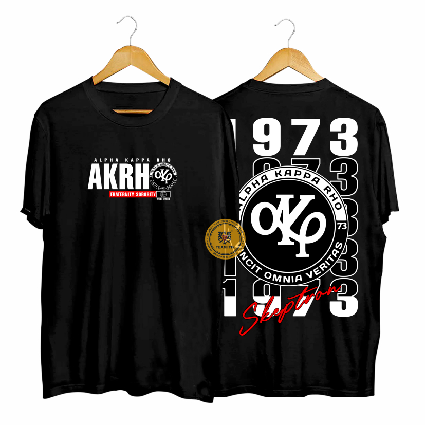 TEAM ITIK CLOTHING Alpha Kappa Rho (1973 51 set final) skeprton ...