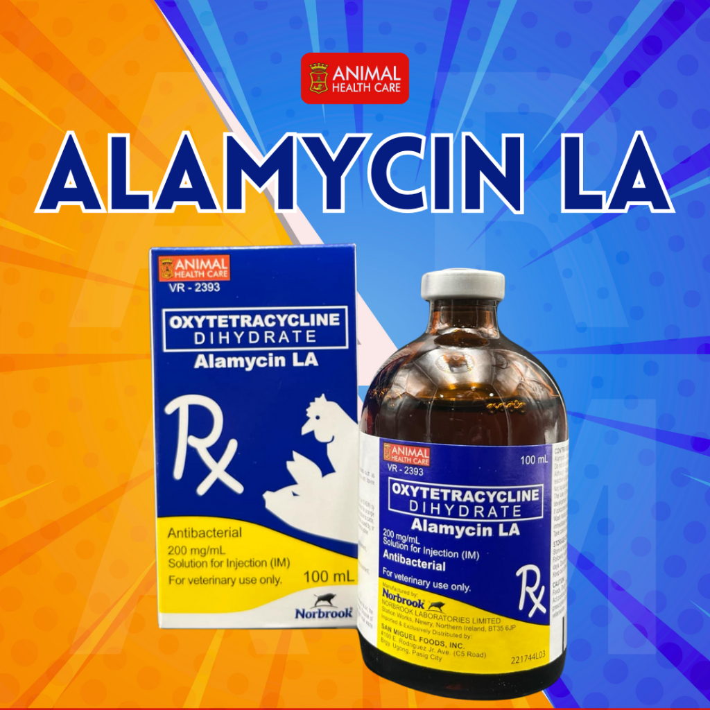 ALAMYCIN LA Antibacterial 100ML | Shopee Philippines