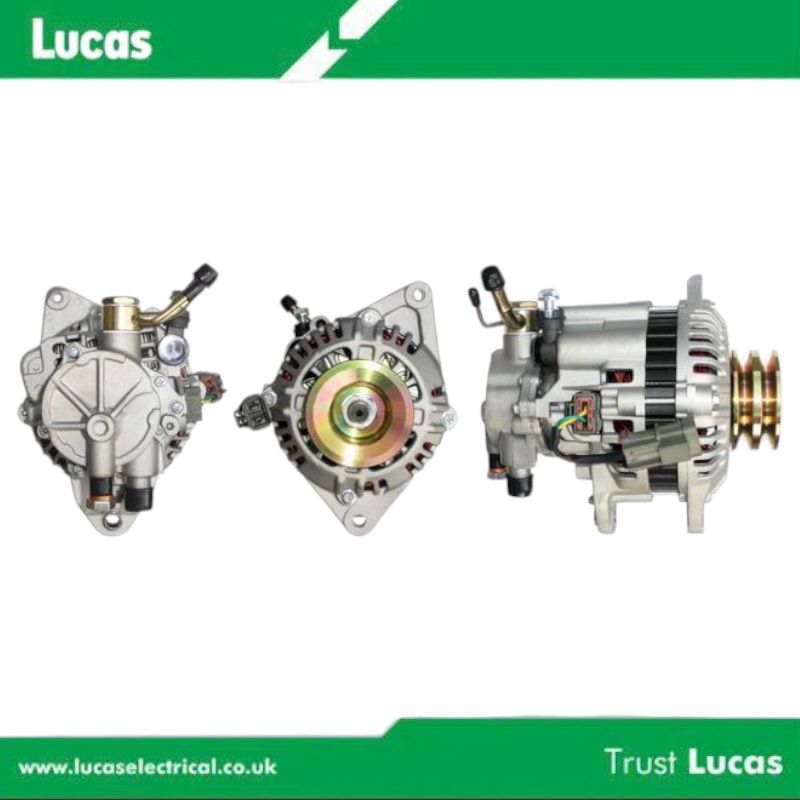 GENUINE LUCAS ALTERNATOR MITSUBISHI ADVENTURE DIESEL(W/VACUUM PUMP) 65A ...