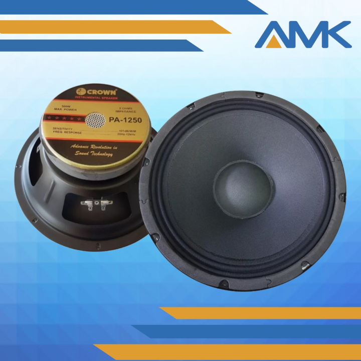 CROWN PA-1250 12 500 watts Instrumental Speaker | Shopee Philippines