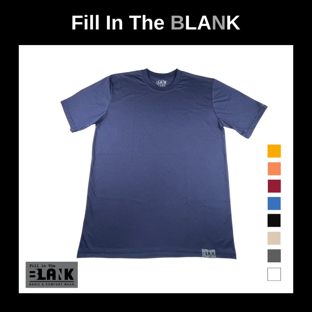 Fill in the Blank Plain Basic Shirt | Shopee Philippines