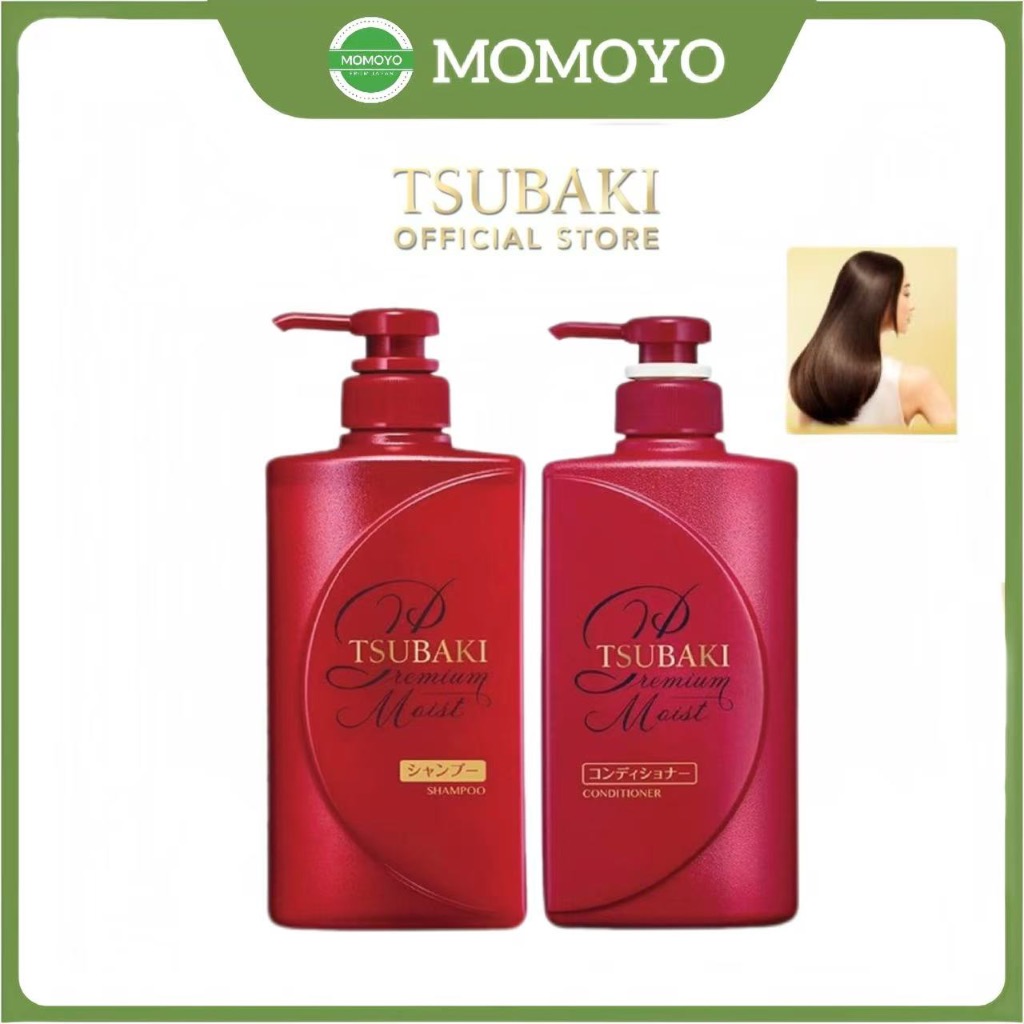 Tsubaki Premium Repair Tsubaki Shampoo Duo Combo 490ml/bottle | Shopee ...