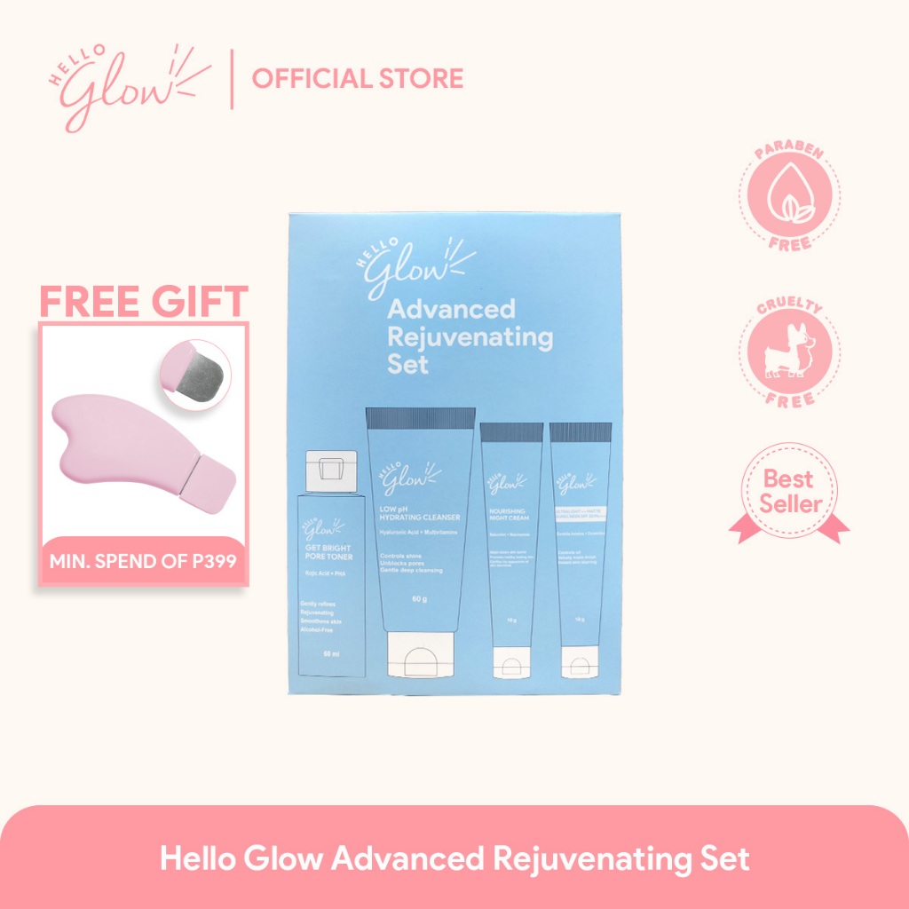 Hello Glow Advanced Rejuvenating Set | Shopee Philippines