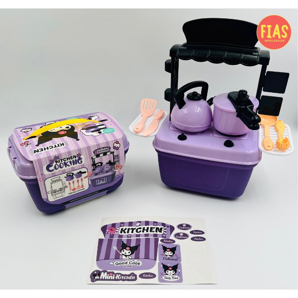 Kuromi Kitchen Cooking Box Gift Idea AB679 | Shopee Philippines