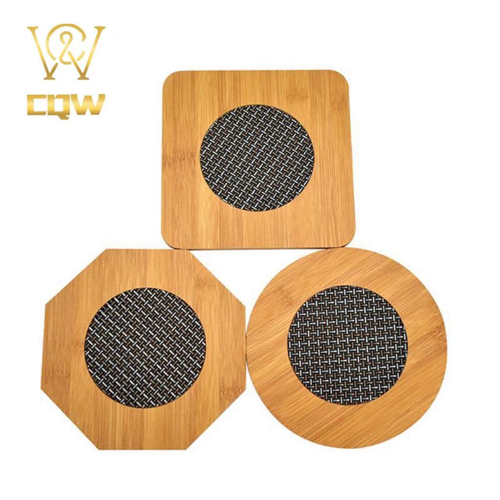 CQW.NO1 Wooden Heat Pad Table Mat Heat Insulation Pot Holder ...