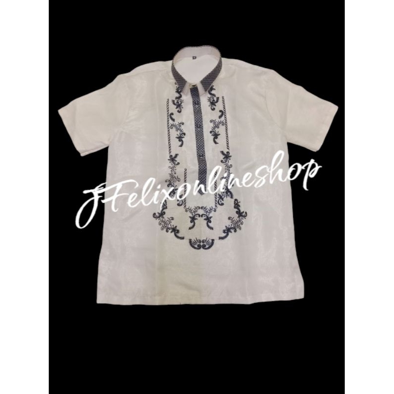 Modern Barong short sleeve for men Sports collar/Chinese collar ...