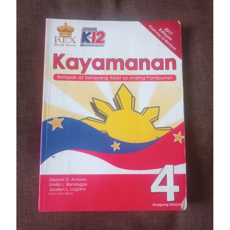 Preloved Authentic Book: Kayamanan: Bataan at Sanayang Aklat ng Araling ...