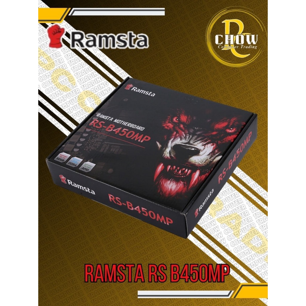 RAMSTA B450M Motherboard/A320M/Fm2+ | Shopee Philippines