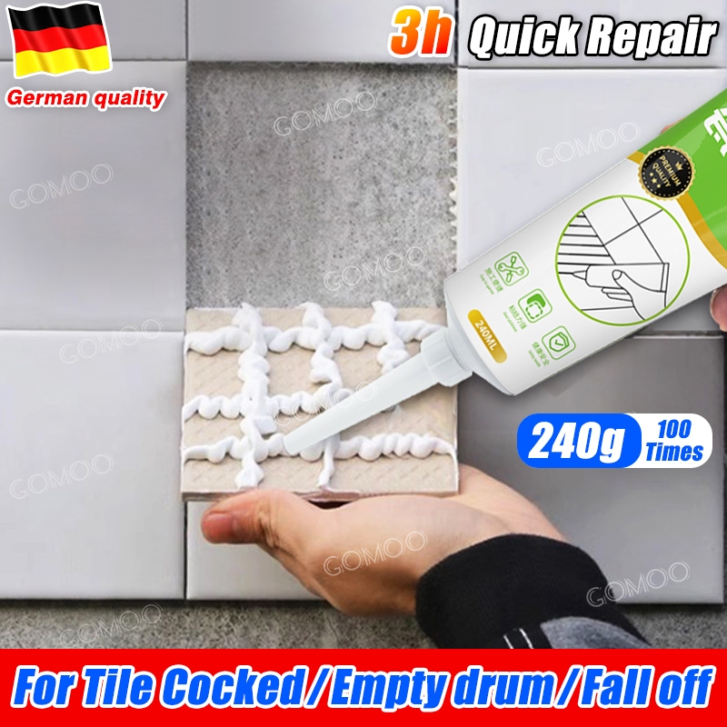 So Easy 240g Tile Adhesive Sealant Waterproof Floor Repair Tile Loose ...