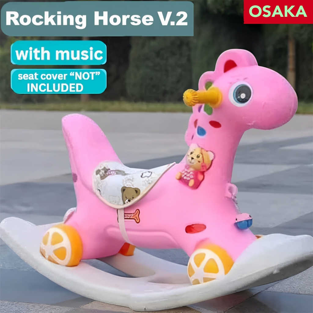 Japan Osaka 3in1 Rocking Horse Rider Push Car Rocker Pony Trojan Toys ...